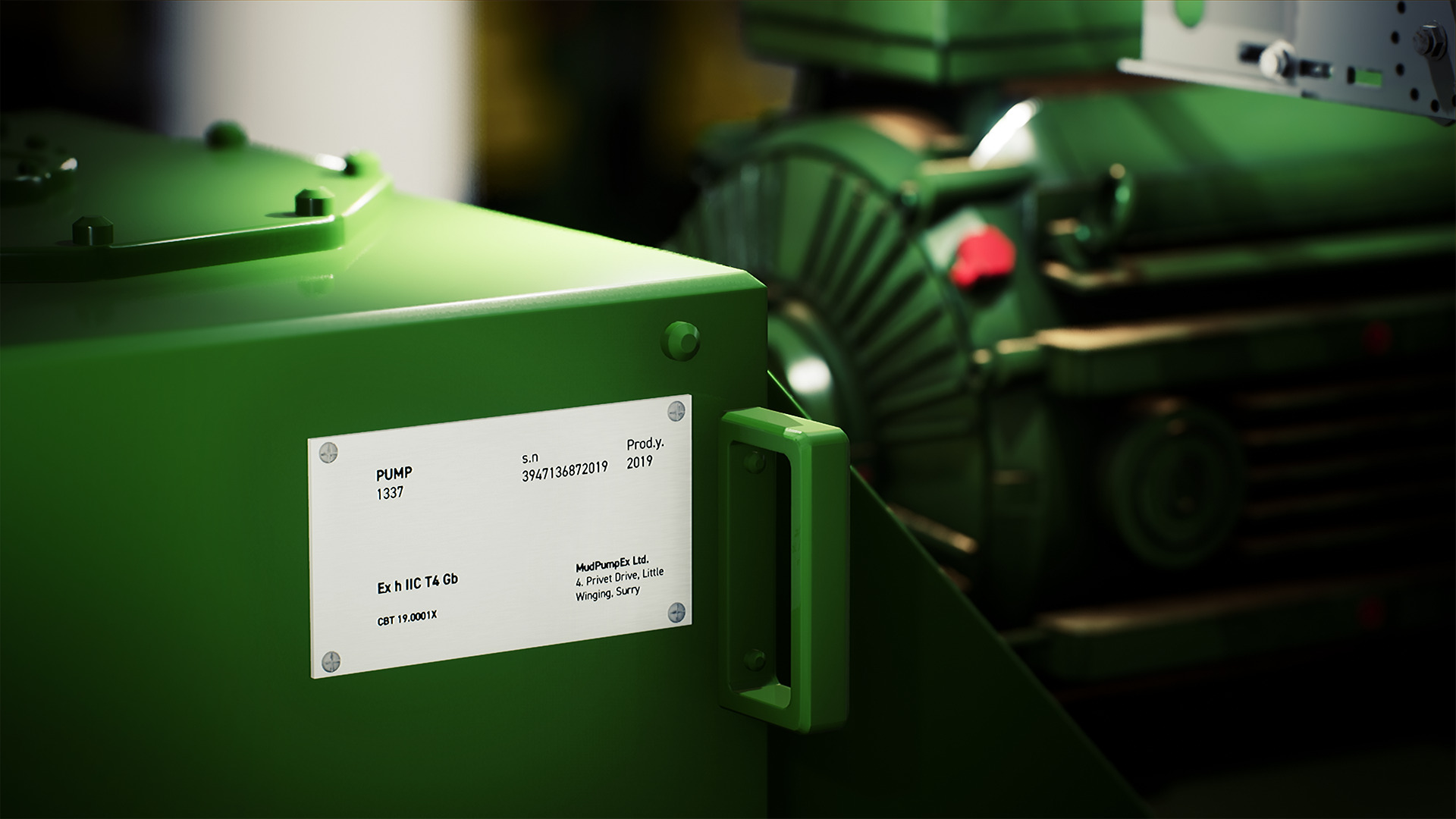 DNV Certified - IEC/ISO marking of mechanical equipment